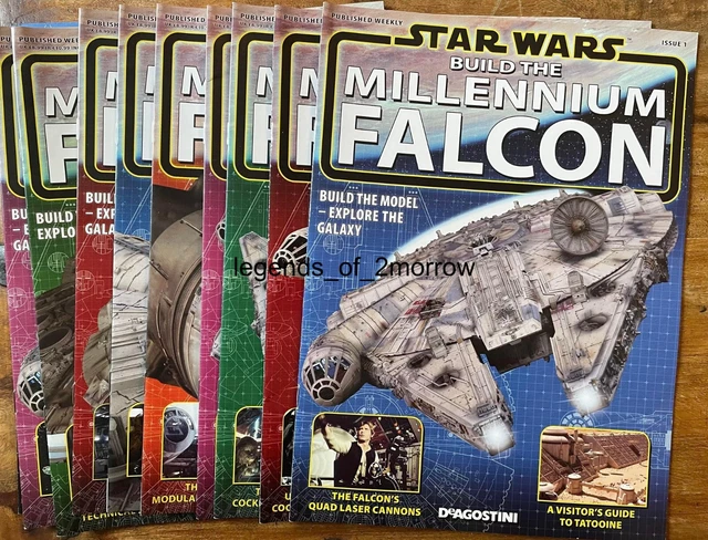 DEAGOSTINI BUILD THE Star Wars Millennium Falcon Magazine (Keine Teile ...