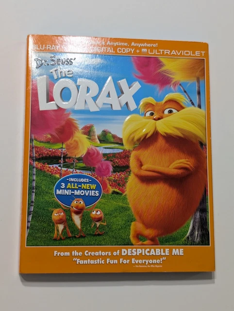 DR. SEUSS' THE Lorax Blu-ray/DVD 2 Disc Set INV-4994 $3.00 - PicClick CA