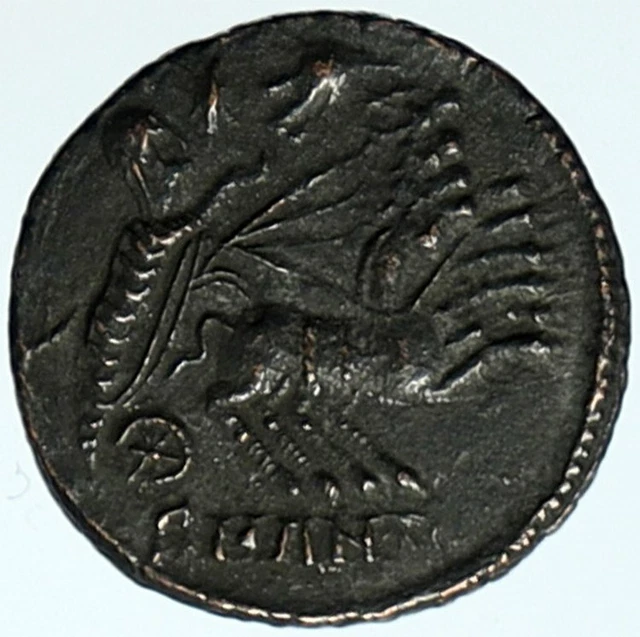 CONSTANTINE I THE Great CHARIOT GOD HAND from HEAVEN Ancient Roman Coin ...