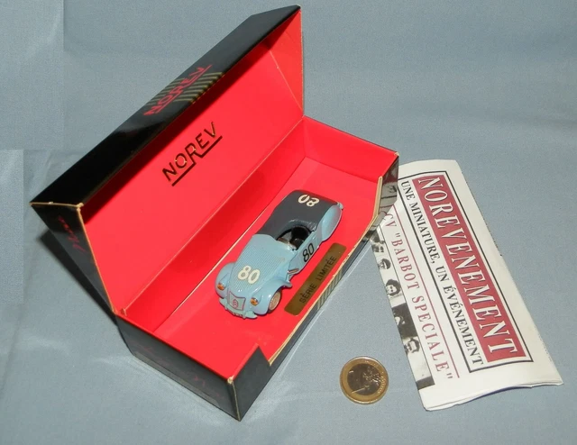 NOREV LIGNE NOIRE 1/43 : Citroën 2CV Pierre Barbot Special EUR 99,99 ...