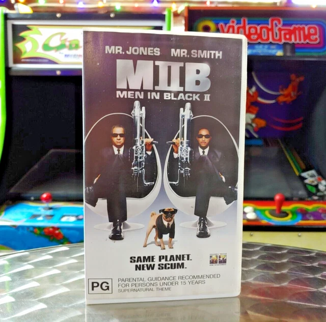 MEN IN BLACK II 2 - Will Smith Tommy Lee Jones - MIB VHS Movie Video ...