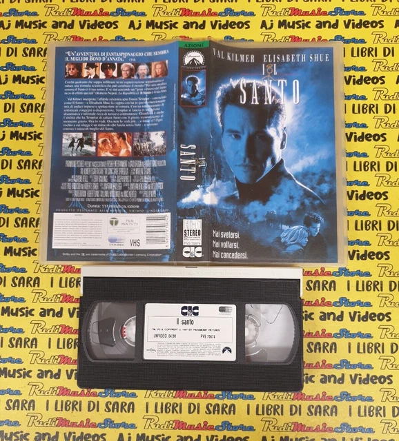 VHS FILM IL SANTO Val Kilmer Elisabeth Shue CARTONATA PANORAMA 1997 (FP2) no*dvd EUR 2,99 ...