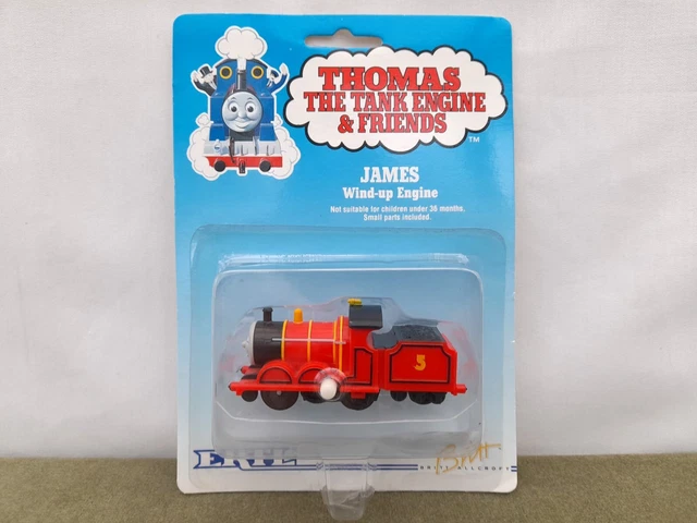 ERTL WIND-UP JAMES Thomas the Tank Engine & Friends - Carded/Boxed £15. ...