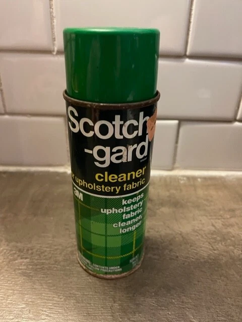 VINTAGE 3M SCOTCHGARD Upholstery Fabric Cleaner Aerosol 14 Oz $18.99 ...