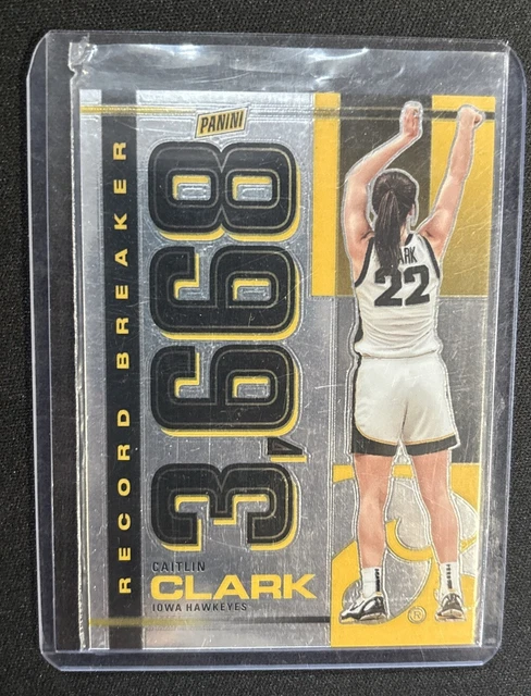 CAITLIN CLARK 2024 Panini Caitlin Clark Collection Chrome Record ...
