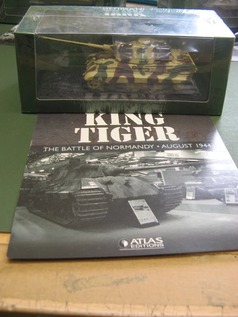 ATLAS ULTIMATE TANK COLLECTION 1/72 SCALE Pz.Kpfw.VI KING TIGER Ausf.B ...