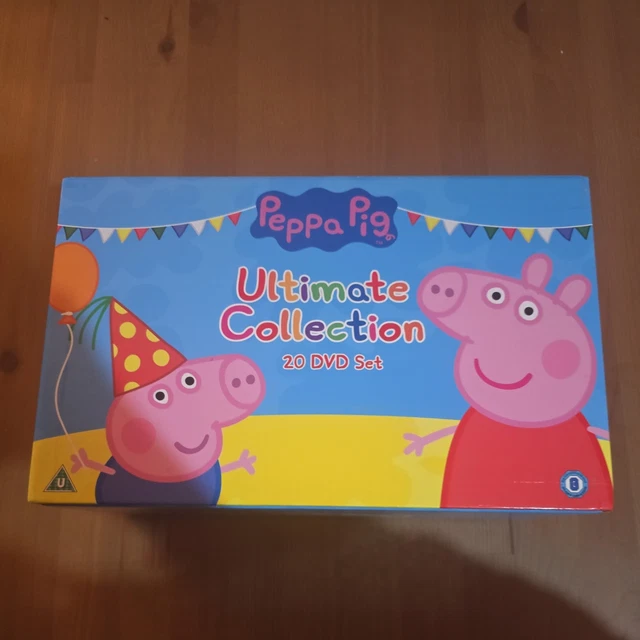 PEPPA PIG ULTIMATE Collection-20 Disc Kids Childrens DVD Boxset Box Set ...
