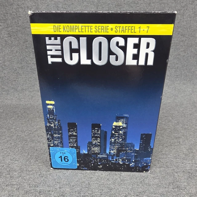 THE CLOSER COMPLETE Series Seasons 1-7 DVD Box Set german box language ...