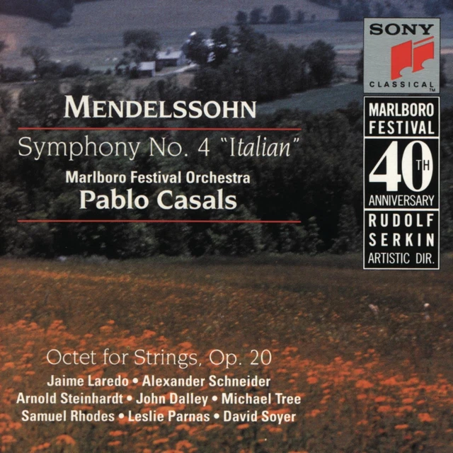 MARLBORO RECORD MENDELSSOHN: Symphony No. 4 in A Major, Op. 90 "Italian" & (CD) EUR 25,38 ...