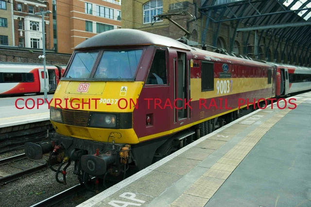 UK RAILWAY PHOTOGRAPH Of Class 90 Locomotive 90037. Rm90-286 £1.70 ...