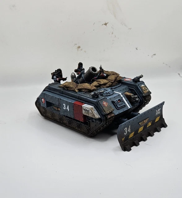 WARHAMMER 40K GRIFFON mortar Death Korps Of Krieg With 3 Crew £90.00 ...