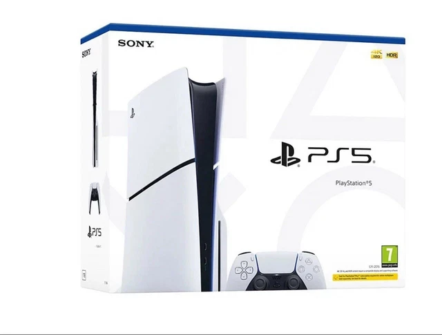 SONY PLAYSTATION 5 PS5 Slim Disc Edition 1TB White - Brand New Sealed £ ...
