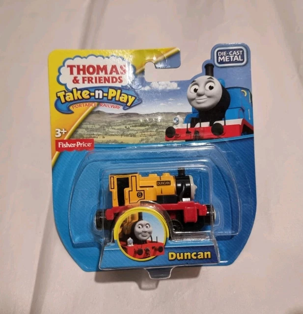 THOMAS THE TANK Engine Friends TAKE ALONG N PLAY DUNCAN TRAIN DIECAST ...