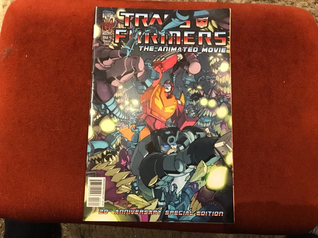 TRANSFORMERS: ANIMATED MOVIE issue#3 20th anniversary special edition ...