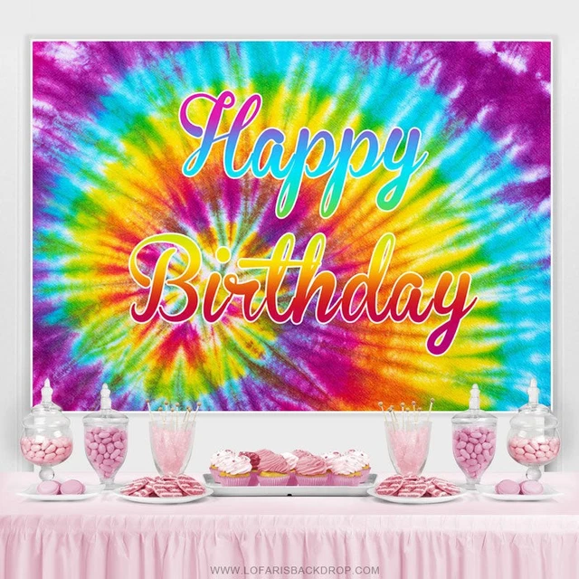 COLORFUL GRAFFITI THEME Lovely Happy Birthday Backdrop $38.01 - PicClick AU