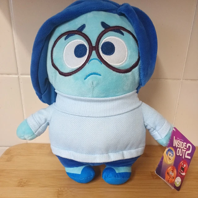 INSIDE OUT 2 SADNESS 10” PLUSH BNWT movies soft toy Disney £4.38 ...