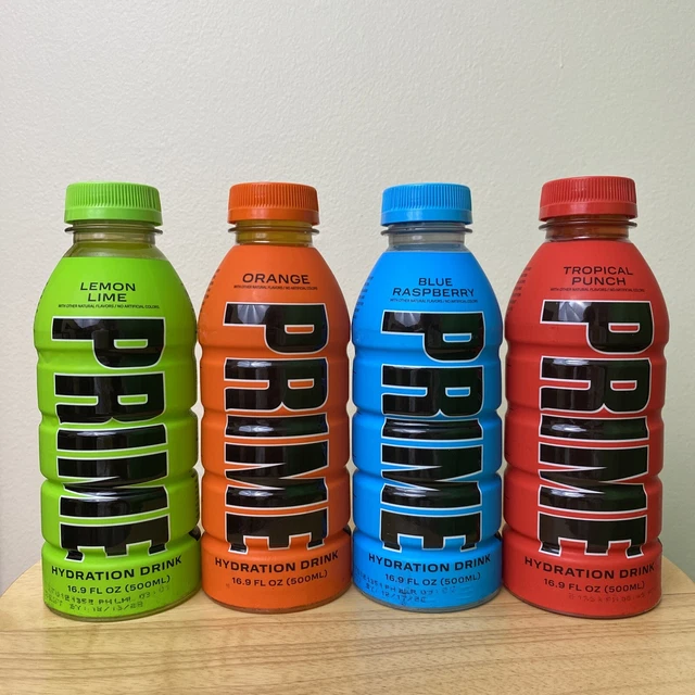 PRIME HYDRATION DRINK Beverage By Logan Paul x KSI 4 bottle Lot £29.72 ... PRIME HYDRATION DRINK Beverage By Logan Paul x KSI 4 bottle Lot £29.72 ...