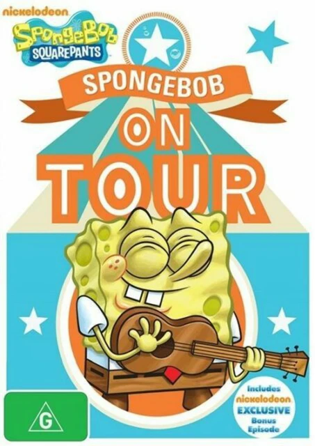 SPONGEBOB SQUAREPANTS - Spongebob On Tour (DVD) New & Sealed - Region 4 ...