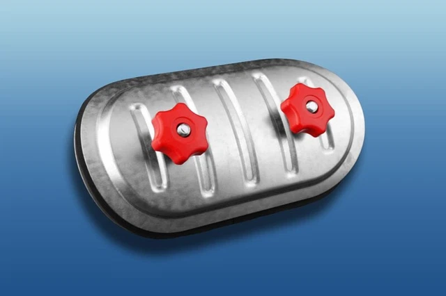 ROHR REVISIONSDECKEL REINIGUNGSÖFFNUNG Revisionsklappe Wickelfalzrohr ...