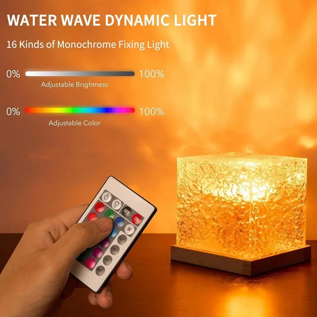 LUMINORTHE AURORA NORTHERN Lights Cube Lamp LED Night Light Home Decor ...