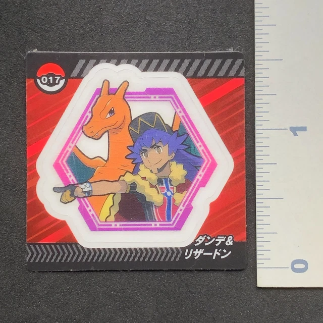CHARIZARD LIZARDON DANDE Leon Pokemon Nintendo Mini Foca Adesivo ...