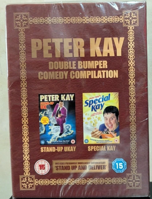 PETER KAY DOUBLE Bumper Comedy Compilation Special Kay/Stand Up UK DVD ...