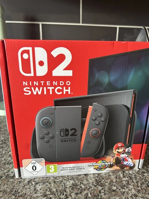NINTENDO SWITCH 2 Bundle with Mario Kart World BRAND NEW SEALED £399.40 ...