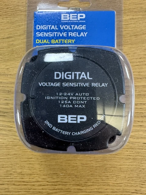 BEP VSR SPANNUNGSEMPFINDLICHES Relaismodul Doppelbatterie Ladeboot ...