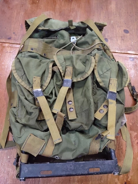 MILITARY U.S. ARMY FIELD PACK Medium w/ Frame $61.99 - PicClick
