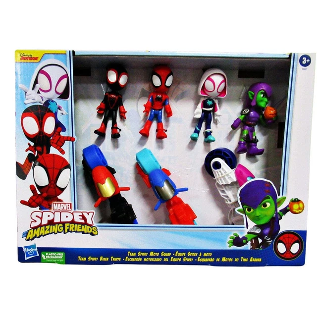 MARVEL SPIDEY AND His Amazing Friends Moto Squad Crew $24.99 - PicClick CA