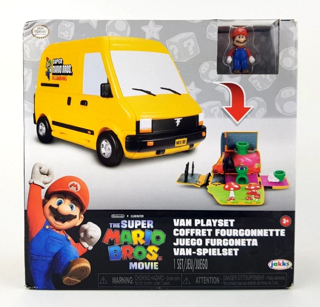 THE SUPER MARIO Bros Movie Van Playset - Nintendo - Jakks Pacific ...