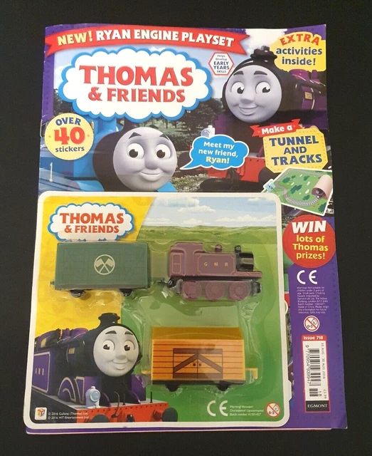 #718 AUGUST 2016 THOMAS & FRIENDS MAGAZINE COMIC with Ryan Engine ...