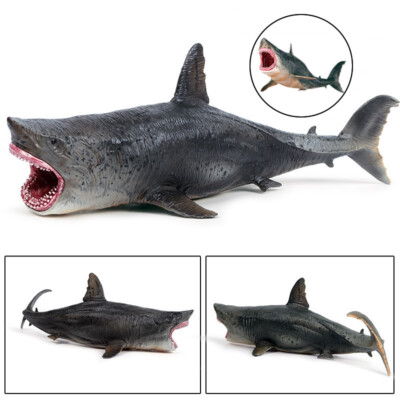 MEGALODON MEG MODEL Figure Jaws The Great White Shark Ocean Animal Toy ...