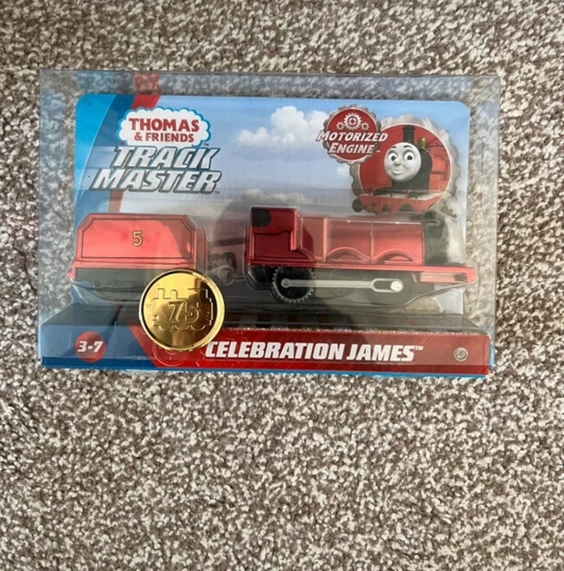 THOMAS & FRIENDS Trackmaster motorised James metallic new £45.00 ...
