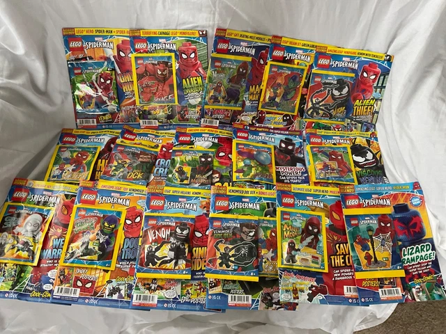 LEGO SPIDER-MAN MAGAZINE Complete Collection. Brand new condition £49. ...