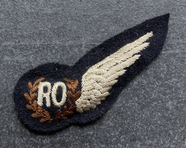 WW2 RAF ROYAL Air Force Radio Operator Wings Cloth Badge £65.00 ...