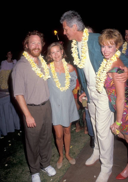 ACTOR TIMOTHY BUSFIELD wife Jennifer actor Barry Bostwick date- 1991 ...