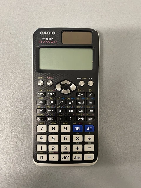 CASIO FX-991EX CLASSWIZ Scientific Calculator £37.12 - PicClick UK