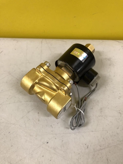 3/4& BSP ELECTRIC Solenoid Valve Dc12V Dc24V Ac220V 2W-200-20 Brass ...