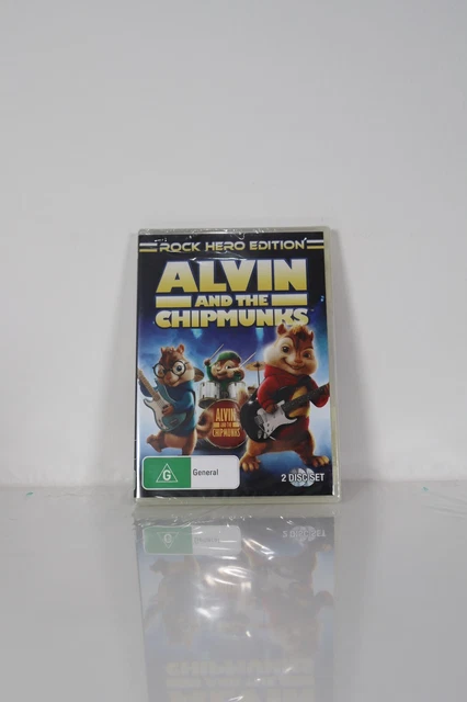 ALVIN & THE Chipmunks Rock Hero Edition - Region 4 Brand New & Sealed ... ALVIN & THE Chipmunks Rock Hero Edition - Region 4 Brand New & Sealed ...