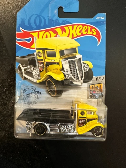 CHASSE AU TRÉSOR Hot Wheels - transporteur de lit rapide (jaune) EUR 5,51 - PicClick FR