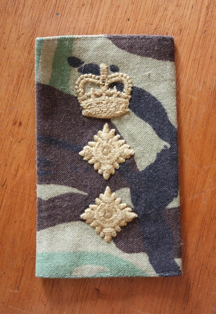 BRITISH ARMY DPM Colonel’s Rank Slide £6.50 - PicClick UK