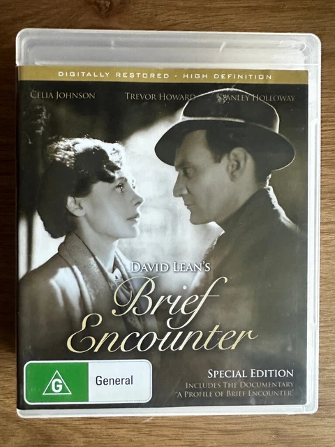 BRIEF ENCOUNTER BLU-RAY 1945 Movie Classic Australian Region B Release ...