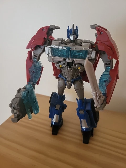 TRANSFORMERS RID ROBOTS In Disguise Voyager Optimus Prime Complete £49. ...