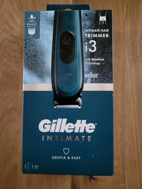 TONDEUSE GILLETTE INTIMATE I3 NEUVE Rasage Zones Intimes pour Homme ...