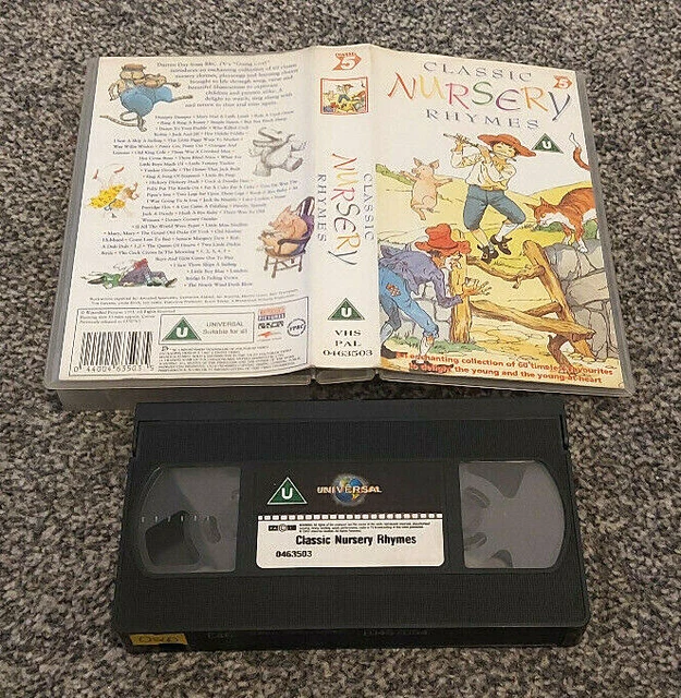 CLASSIC NURSERY RHYMES (VHS, 1997) CHANNEL 5 £12.99 - PicClick UK