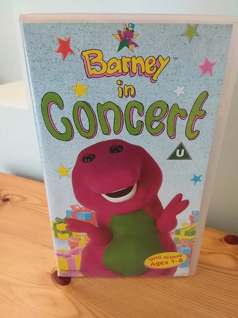 BARNEY - IN Concert sing along. (VHS, 1994) £6.00 - PicClick UK