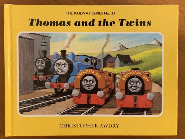 THOMAS THE TANK ENGINE Christopher Awdry SIGNED Railway Series 33 HB ...