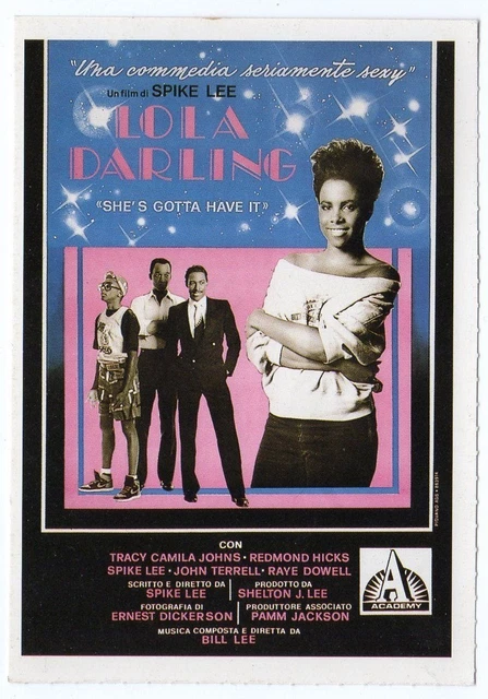 CARTOLINA SCHEDA CIAK LOLA DARLING TRACY CAMILA JOHNS EUR 1,20 ...