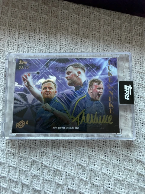 LUKE LITTLER ROOKIE Card With Signed On-card Autograph 03/25 £1,026.70 ...